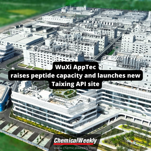 Chemical Weekly | WuXi AppTec raises peptide capacity and launches new ...
