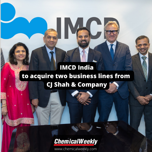 Chemical Weekly | IMCD India to acquire two business lines from CJ Shah ...